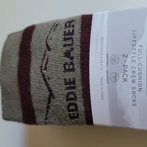 Eddie Bauer | Underwear & Socks | Eddie Bauer Wool Blend Crew Socks 2 ...